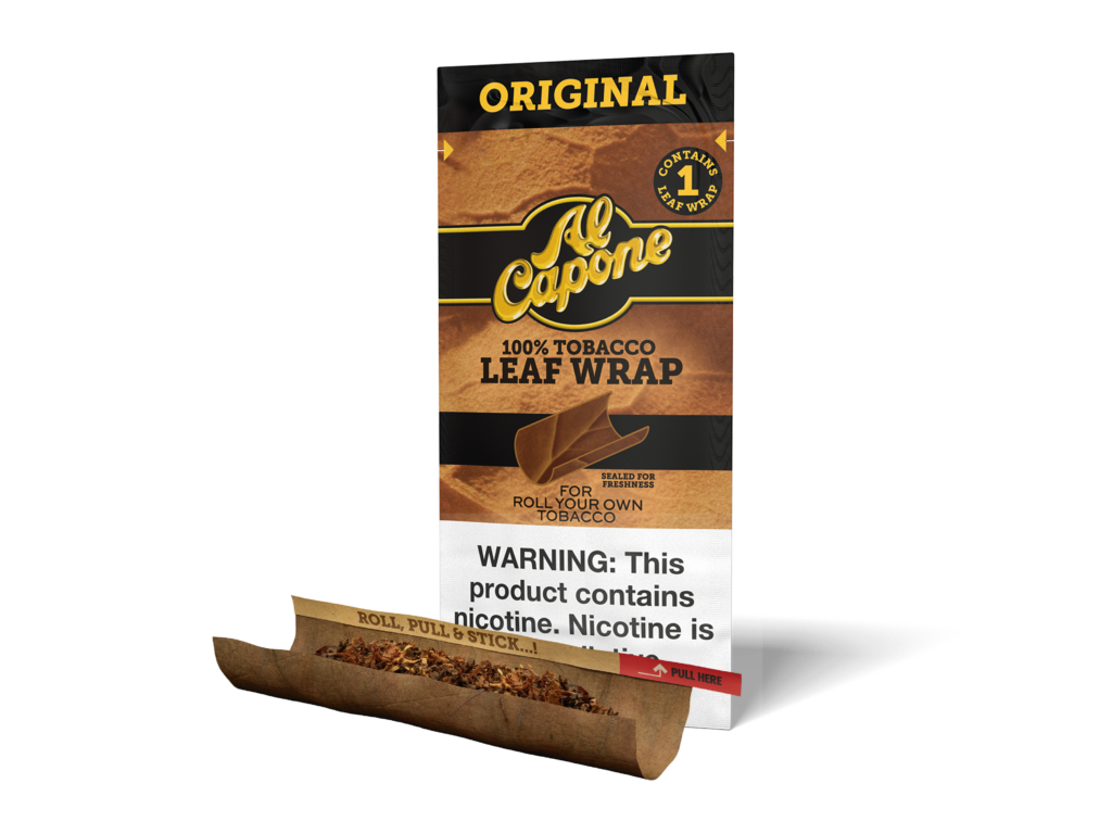 Al Capone Original Flavor Leaf Wrap – Green Hornet Smoke Shop