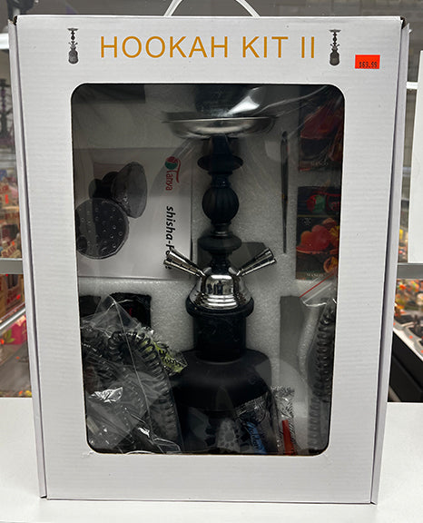 Tanya Black Hookah Kit – Green Hornet Smoke Shop