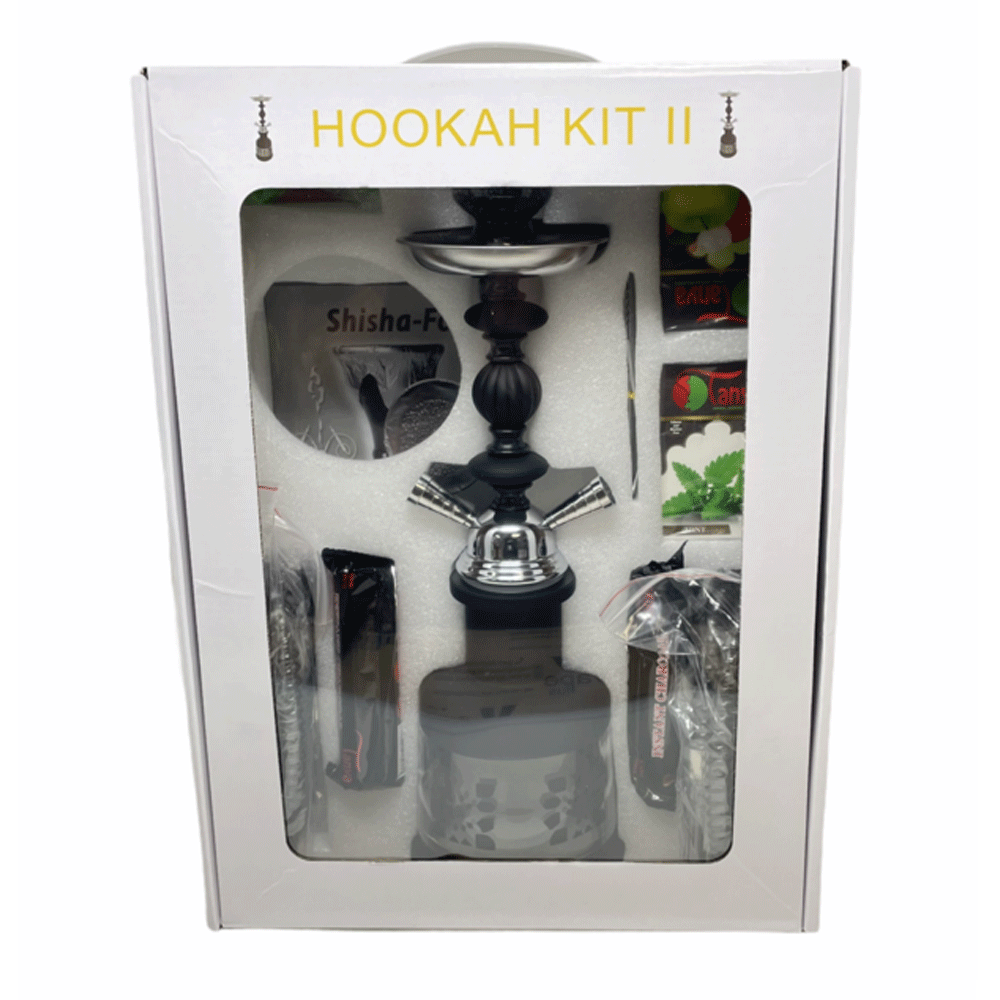 Tanya Black Hookah Kit – Green Hornet Smoke Shop